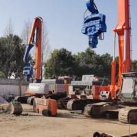 China Vibro Hammer Pile Driver for 69-78 Ton Excavators | Large-Scale Construction Adaptability & Durable Design for sale