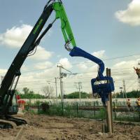 China Heavy-Duty Hydraulic Pile Driver | Top Performance for Extended Sheet Pile Projects for sale