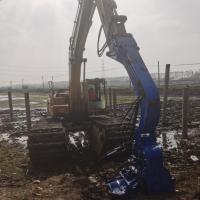 China Power Your Solar Project: A High-Performance Pile Driver with Strong Vibration & Easy Mounting for SDLG Excavators for sale