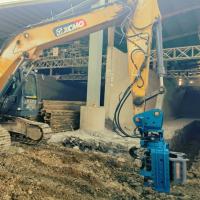 China The Narrow-Space Solution: A Side-Grip Pile Driver with Compact Design for Tight Sites for sale