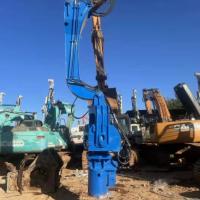 China Powerful Excavator-Mounted Pile Driver for Steel Pipe & Sheet Pile Foundations for sale