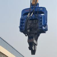 China Deep Foundation Solution: Excavator Mounted Pile Driver for Projects Over 12 Meters Depth for sale