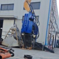China High-Force 435 kN Hydraulic Pile Driver for Wide-Diameter (2500mm) Drilling in a Compact Frame for sale