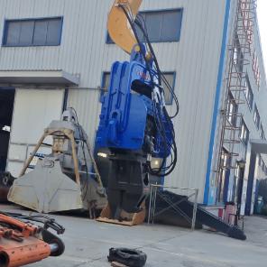 China High-Force 435 kN Hydraulic Pile Driver for Wide-Diameter (2500mm) Drilling in a Compact Frame for sale