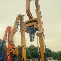 China Hydraulic Pile Driver: 10-Ton Force & 12m Pile Length for Deep Foundation Projects for sale