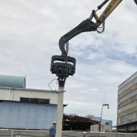 China Hydraulic Pile Driver: 10-Ton Force & 12m Pile Length for Deep Foundation Projects for sale