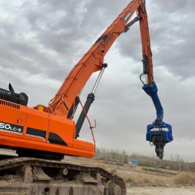 China FV-280 Pile Driver – Compact Structure Confined Spaces And High Frequency Vibration Output For 12m Solar Piles for sale