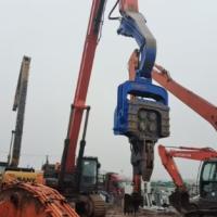 China PV Pile Dedicated Drilling Unit With Adjustable Impact Frequency Control & Low Maintenance Cost Design – FV-330 For 33–40t Excavators for sale