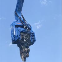 China FV-800 Pile Driver With Dual Pump Flow Merging System & High-Flow Merging Valve Unit – 997 KN Force For 75–85t Excavators for sale