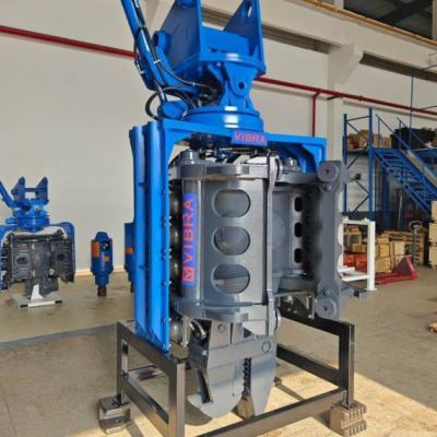 China Side Grip Pile Driver With Full 360 Degree Continuous Rotation And Bidirectional Tilt Driving Head – SV400 For Low Headroom Sites for sale
