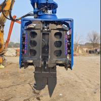 China Full Slewing Mechanism Assembly Pile Driver – Adjustable Impact Frequency Control & Confined Space Adaptation Solution for 32‑40t Excavators for sale