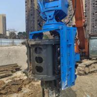 China Full Slewing Mechanism Assembly Pile Driver – Adjustable Impact Frequency Control & Confined Space Adaptation Solution for 32‑40t Excavators for sale