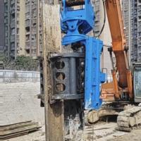 China Full Slewing Mechanism Assembly Pile Driver – Adjustable Impact Frequency Control & Confined Space Adaptation Solution for 32‑40t Excavators for sale