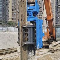 China Full Slewing Mechanism Assembly Pile Driver – Adjustable Impact Frequency Control & Confined Space Adaptation Solution for 32‑40t Excavators for sale