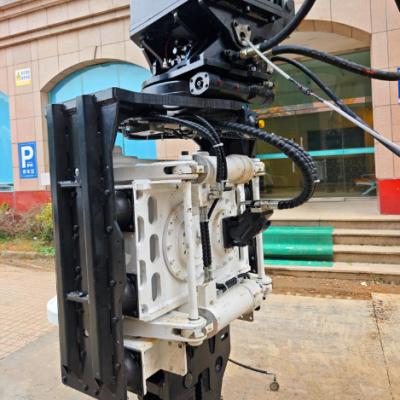 China SV300 Side Grip Pile Driver – Dual Pump Flow Merging System & Integrated Control Valve Assembly For 25‑32t Excavators for sale