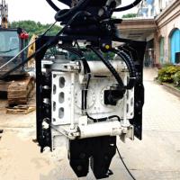 China SV300 Side Grip Pile Driver – Dual Pump Flow Merging System & Integrated Control Valve Assembly For 25‑32t Excavators for sale