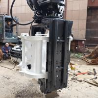 China SV300 Side Grip Pile Driver – Dual Pump Flow Merging System & Integrated Control Valve Assembly For 25‑32t Excavators for sale