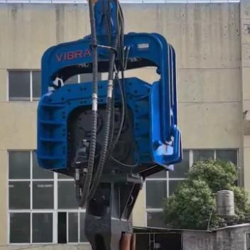 China Pile Driver : High Vibration Force & Stable Operation | Four Eccentric Model For 48-52 Tons for sale