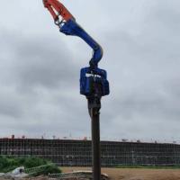 China Pile Driver : High Vibration Force & Stable Operation | Four Eccentric Model For 48-52 Tons for sale