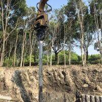 China 360 Degree Pile Driver : Adaptable To Excavators & High-Impact Force For Custom Piling Solutions for sale
