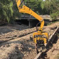 China 360 Degree Pile Driver : Adaptable To Excavators & High-Impact Force For Custom Piling Solutions for sale