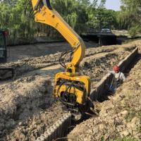 China 360 Degree Pile Driver : Adaptable To Excavators & High-Impact Force For Custom Piling Solutions for sale