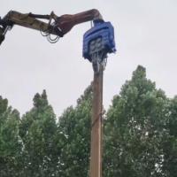 China High Efficiency Drilling Performance & Dual Pump Flow Merging System – FV-500 Pile Driver With 759 KN Force for sale
