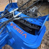 China High Frequency Vibration Output Pile Driver with Integrated Control Valve Assembly & Low Maintenance Cost Design for sale