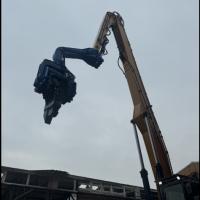 China FV-700 Dual Pump Flow Merging System Pile Driver – Low Maintenance Cost Design & 915 kN Impact Force for sale