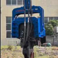 China FV-700 Dual Pump Flow Merging System Pile Driver – Low Maintenance Cost Design & 915 kN Impact Force for sale