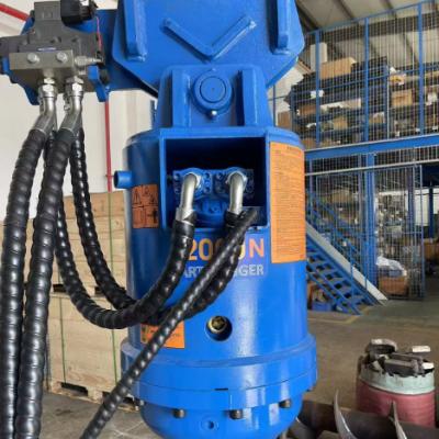 China Compact Structure Confined Spaces Earth Auger | V+Earth Auger + Low Noise Eco Friendly Operation For Solar Farms for sale