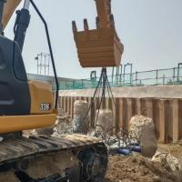 China Modular Hydraulic Pile Breaker For Round Piles | Static Crushing Low Vibration Noise + Low Noise Eco Friendly Operation for sale
