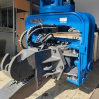China Hydraulic Pile Driver | Full 360 Degree Continuous Rotation & High Frequency Vibration Output for Confined Job Sites for sale