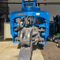 China Hydraulic Pile Driver | Full 360 Degree Continuous Rotation & High Frequency Vibration Output for Confined Job Sites for sale