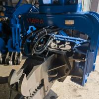 China Hydraulic Pile Driver | Full 360 Degree Continuous Rotation & High Frequency Vibration Output for Confined Job Sites for sale