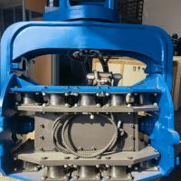 China Hydraulic Pile Driver | Full 360 Degree Continuous Rotation & High Frequency Vibration Output for Confined Job Sites for sale