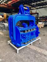 China Custom High Frequency Vibration Output Hydraulic Pile Driver – High Impact Energy per Blow Manufacturers for Larsen Piles for sale