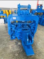 China Photovoltaic Pile Driver | Dual Pump Flow Merging System & High Frequency Vibration Output for 20-30T Excavator for sale