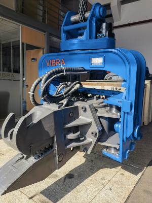 China FV-280R High Frequency Vibration Output Pile Driver – Full Slewing Assembly & 335 kN Impact Energy for sale