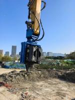 China Side Grip Pile Driver – Bidirectional Tilt Driving Head & High Impact Energy Blow With Low Noise Eco Friendly Operation for sale