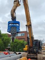 China FV-600 Four Eccentric Pile Driver – Four Eccentric Mechanism System Manufacturers China & Exporters High Impact Energy Per Blow for sale