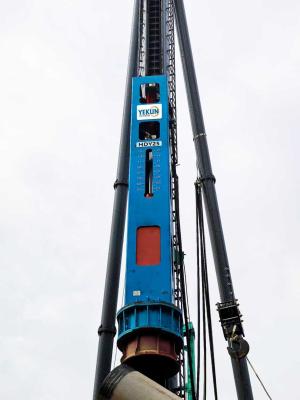 China low maintenance cost design Hydraulic impact hammer Suppliers China – High Quality Hydraulic pile driver for Foundation Construction for sale
