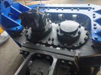 China Hydraulic Pile Driver with Integrated Control Valve Assembly and Dual Pump Flow Merging System for sale