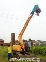 China Pile Driver - 117KN Centrifugal Force & Easy Maintenance for sale