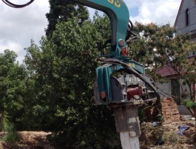 China Pile Driver - 8m Depth & 172KN Force for Hard Soil for sale