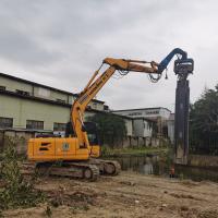 China Pile Driver: 2500 RPM & 8M Depth for Efficient Sheet Piling for sale