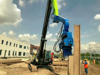 China Hydraulic Pile Driver with Quick-Change Function for 17-Ton Excavators for sale