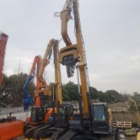 China Hydraulic Pile Driver for 8m Depth | 2500rpm High-Speed & Excavator-Mounted Design for sale