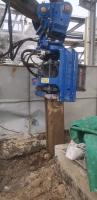 China Side Grip Pile Driver: 3000 RPM & Low-Height Design for Confined Spaces for sale