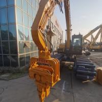 China Hydraulic Pile Driver for 8m Depth | 2500rpm High-Speed & Excavator-Mounted Design for sale
